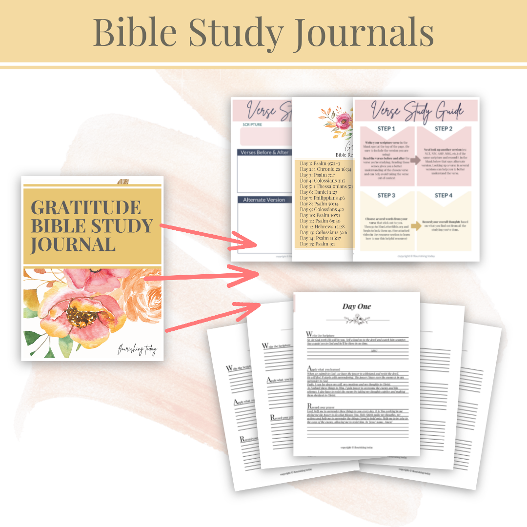 Bible Study Journals – Flourishing Today Shop