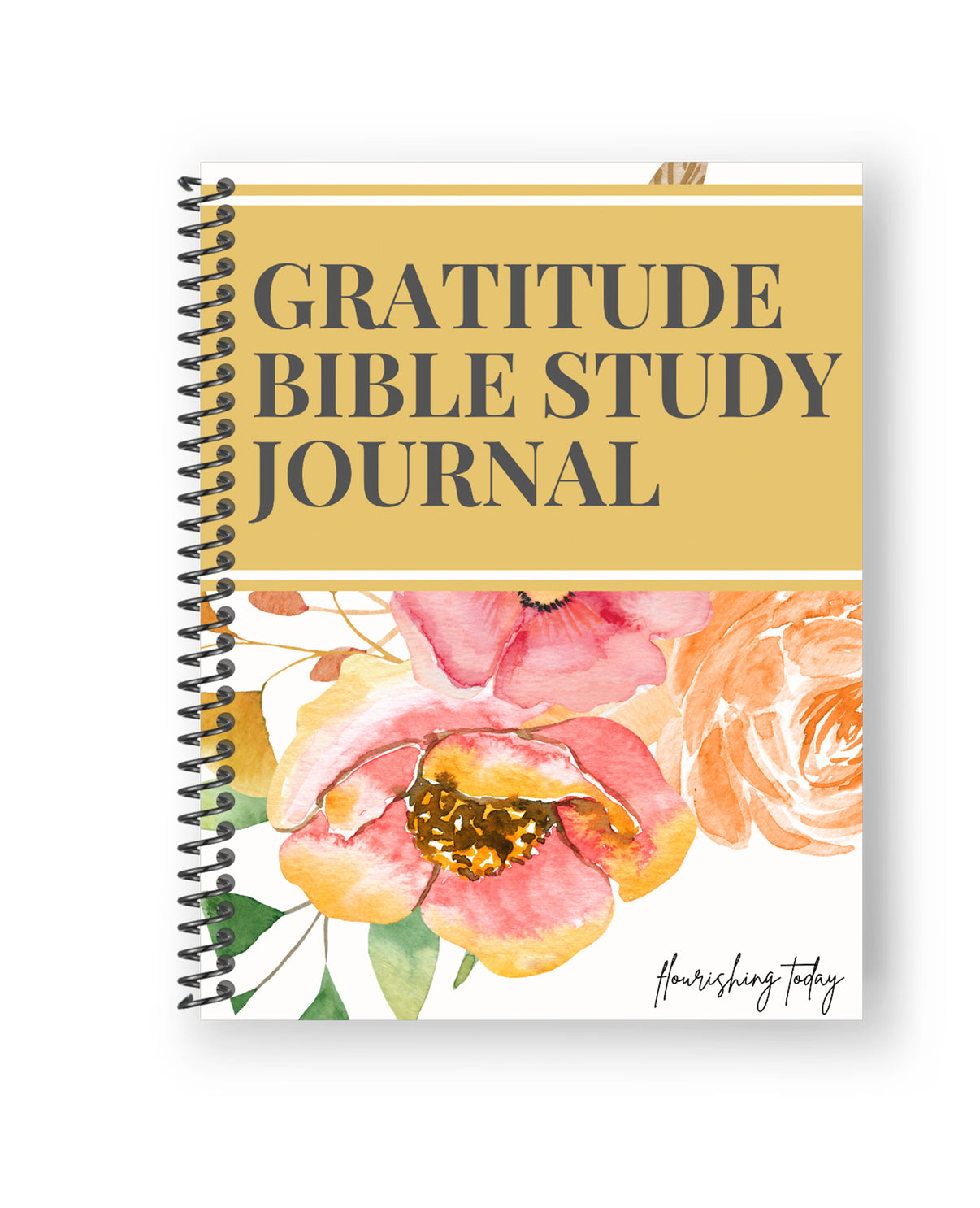 Gratitude Bible Study Journal – Flourishing Today Shop